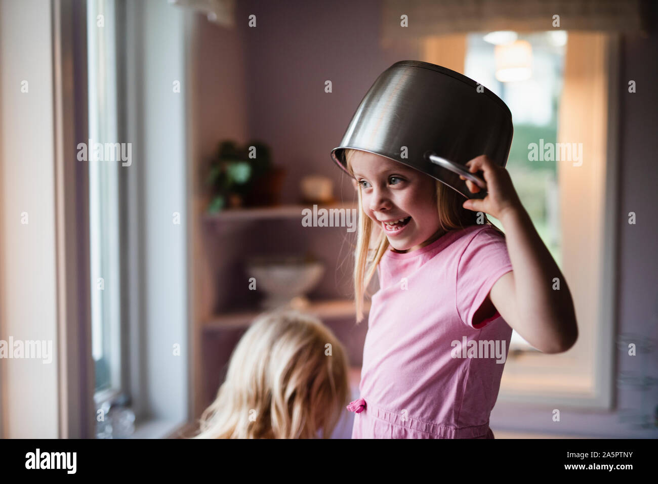 Pot on head hi-res stock photography and images - Alamy