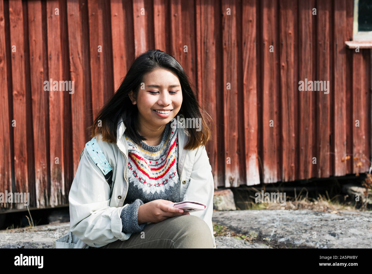 Teenage girl relaxing hi-res stock photography and images - Alamy