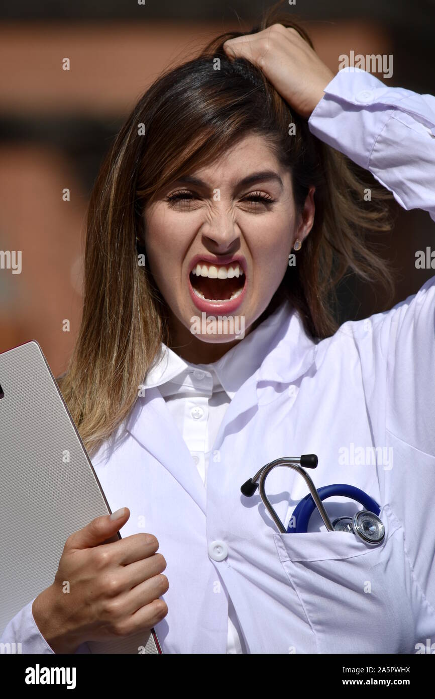 Doctor anxiety hi-res stock photography and images - Alamy