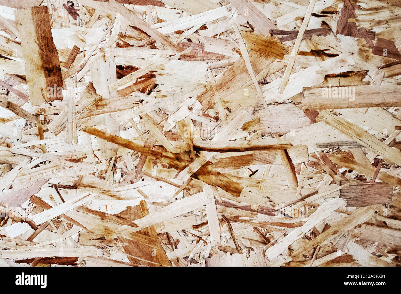 natural texture of the wood chipboard is brown. background Stock Photo ...