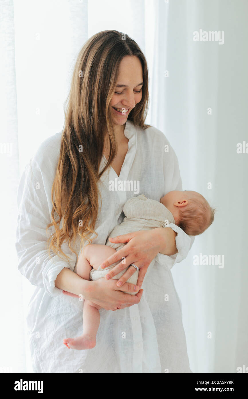 Mother with baby Stock Photo - Alamy