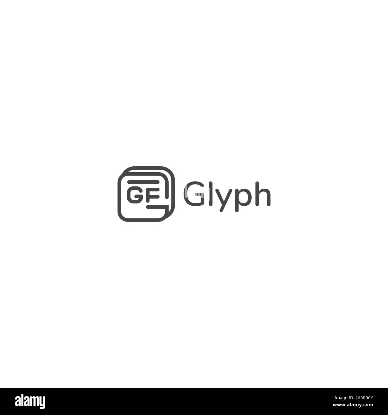Faq glyph icon question Cut Out Stock Images & Pictures - Alamy