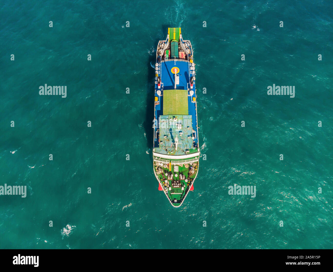 Aerial view fast boat ferry hi-res stock photography and images - Alamy