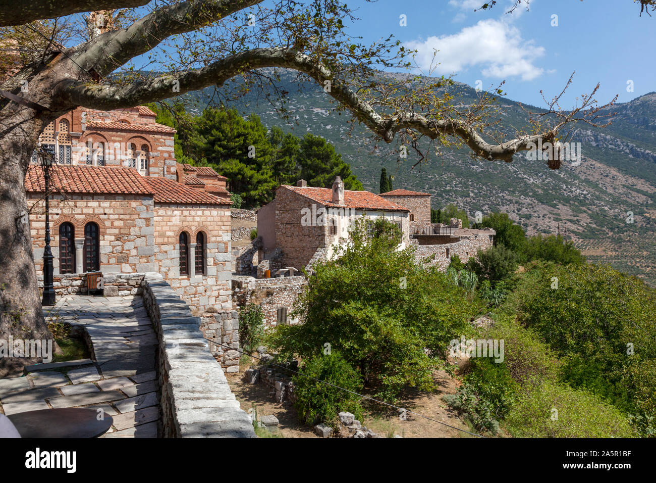 Hosios Loukas Monastery in Distomo,Boeotia, Greece Stock Photo - Alamy