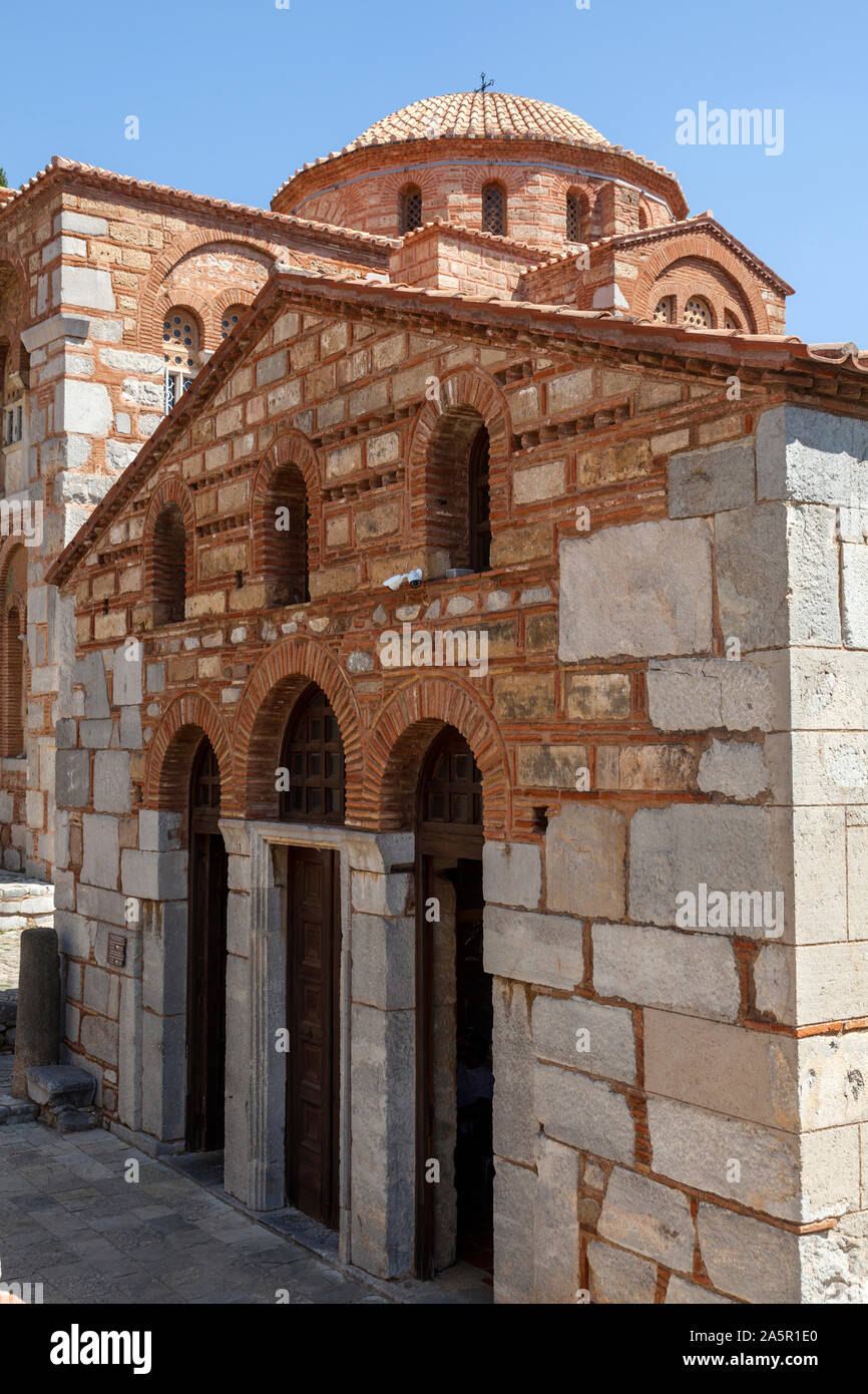 Hosios Loukas Monastery museum in Distomo,Boeotia, Greece Stock Photo ...