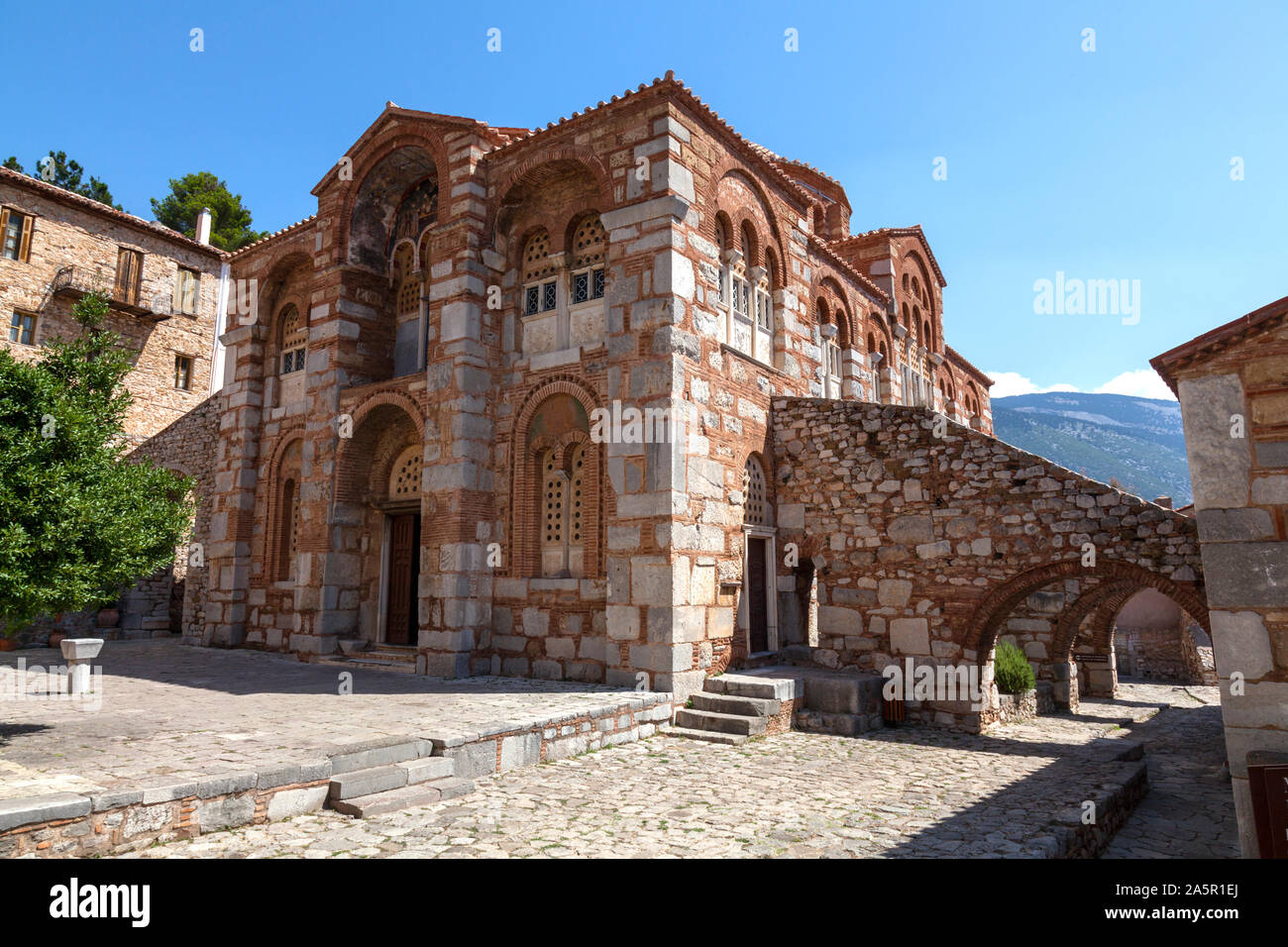 Hosios Loukas Monastery chapel in Distomo,Boeotia, Greece Stock Photo ...