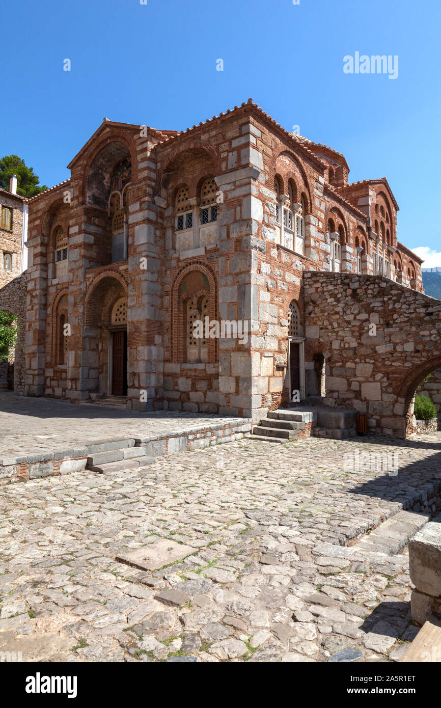 Hosios Loukas Monastery chapel in Distomo,Boeotia, Greece Stock Photo ...