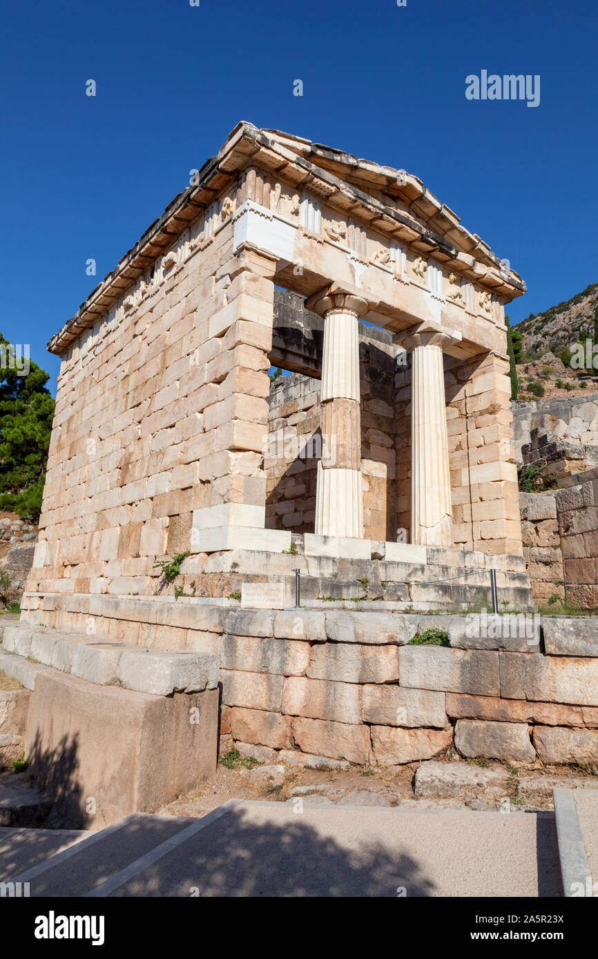 Famous ancient greek treasury hi-res stock photography and images - Alamy