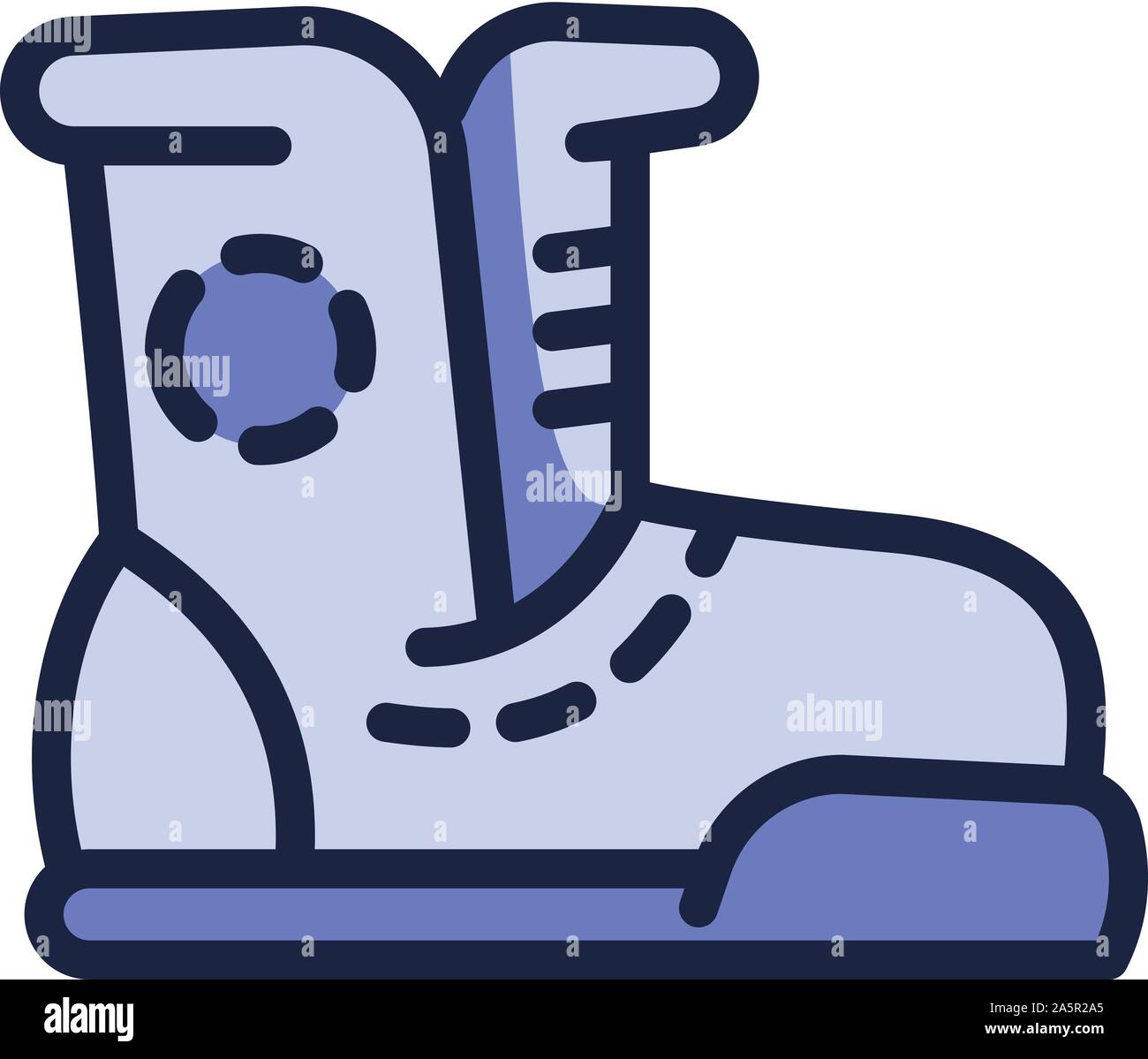 Ski boot icon. Outline ski boot vector icon for web design isolated on ...
