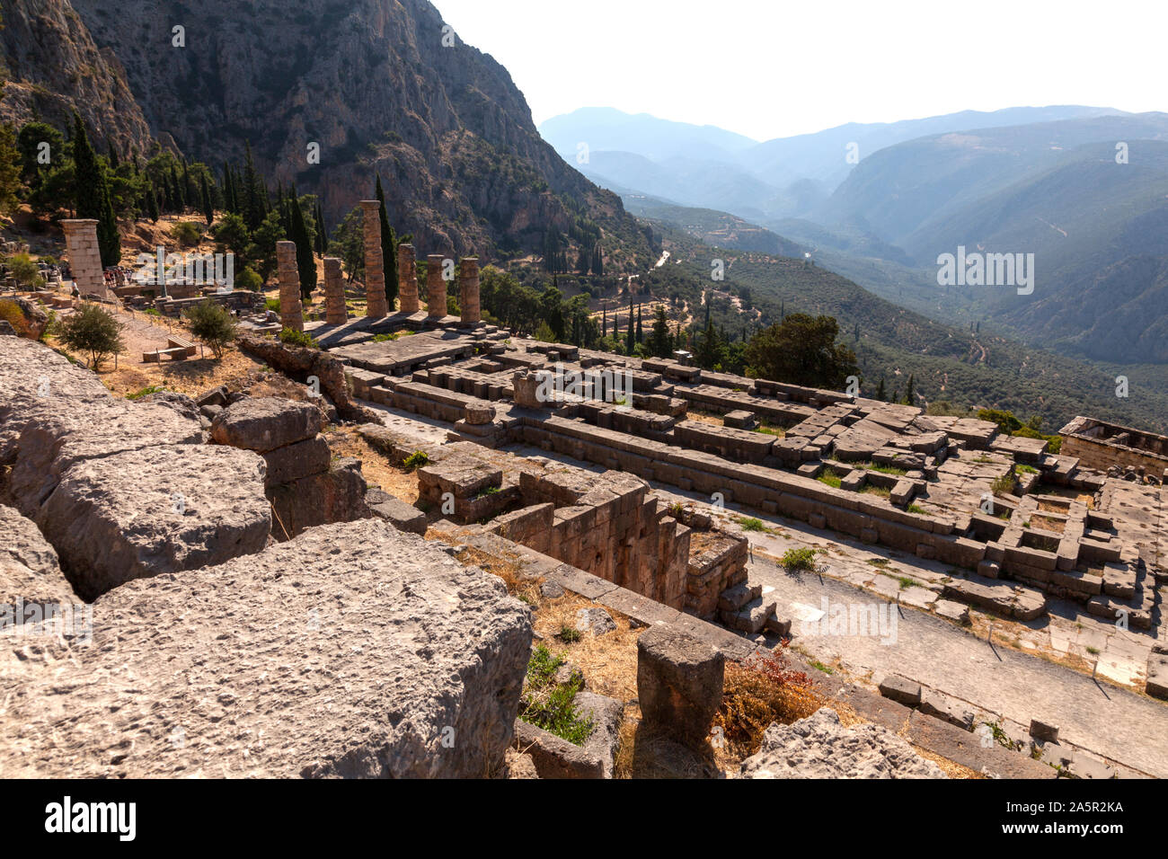 Delphi archaeological site hi-res stock photography and images - Alamy