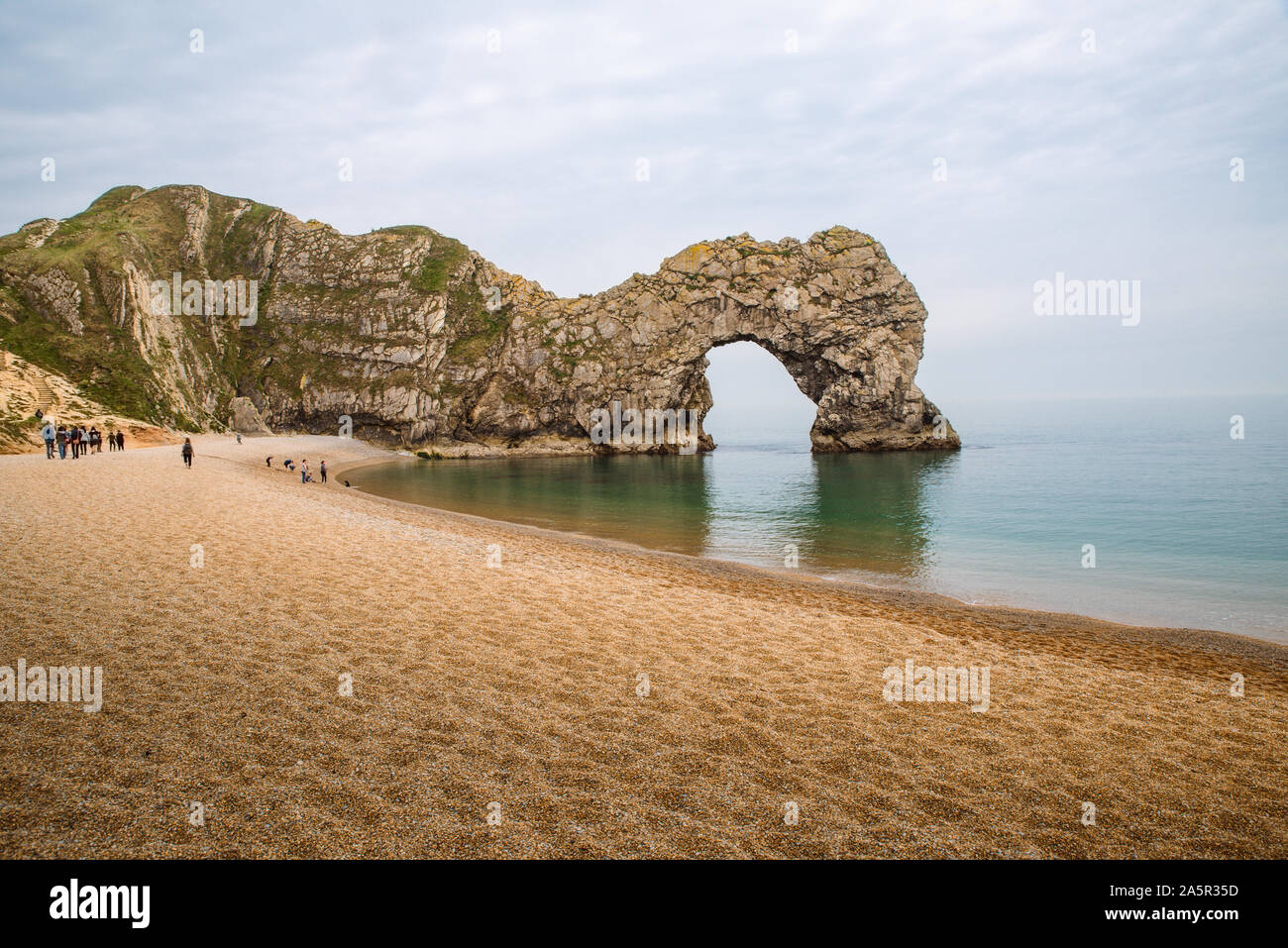 Durdle Door and Jurassic coastline in Dorset, United Kingdom Stock ...