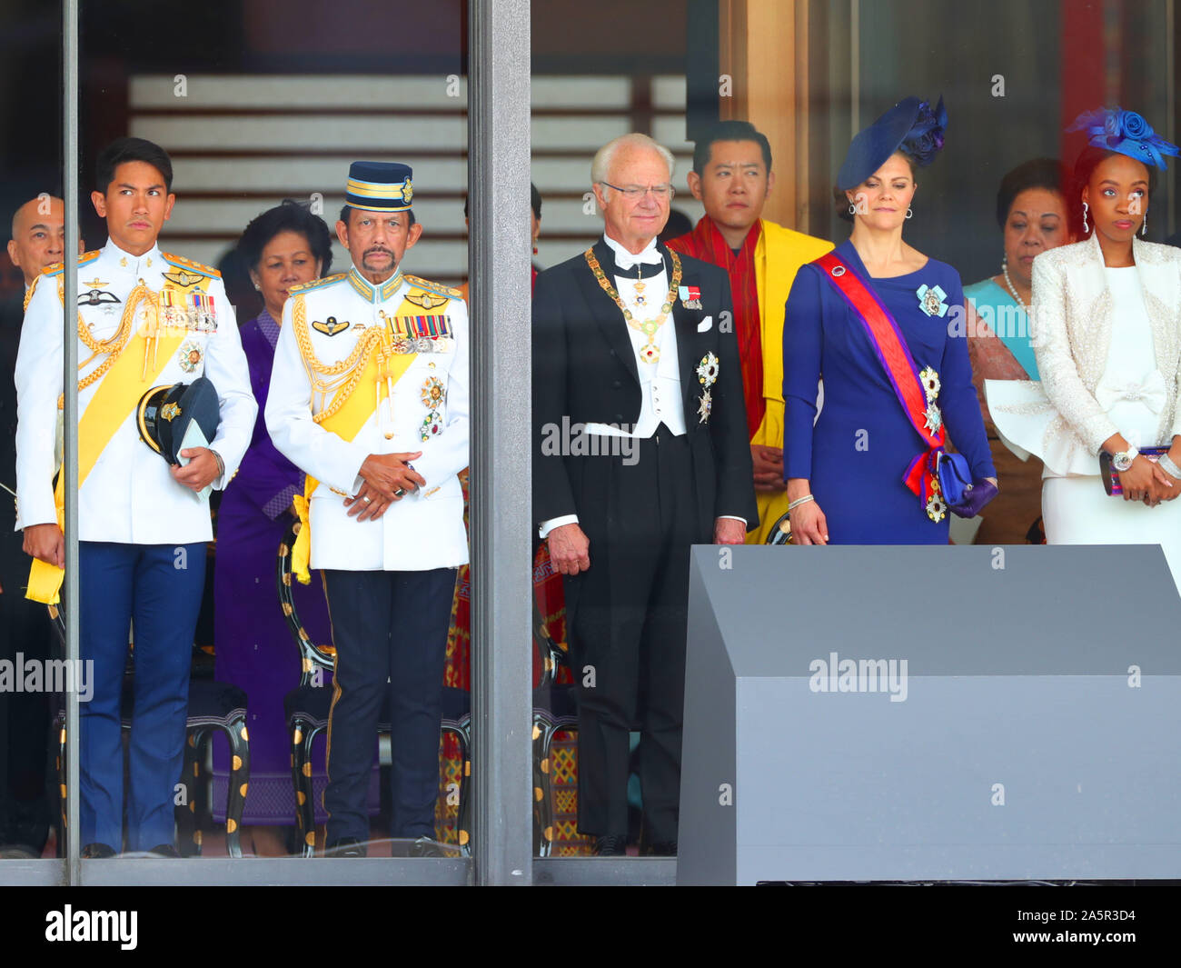 Enthronement ceremony of Emperor Naruhito of Japan in Tokyo, Japan ...