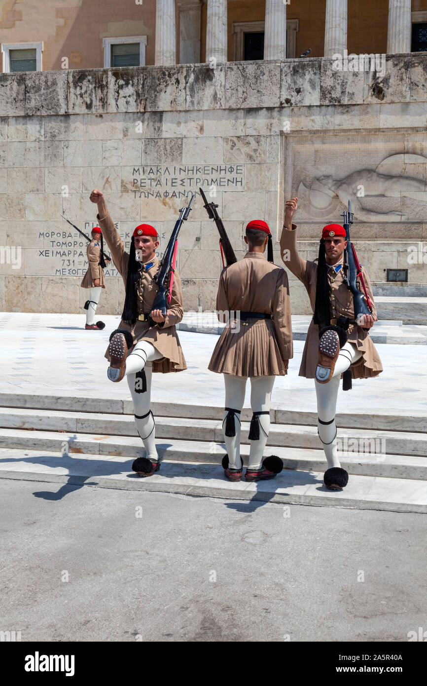 The Presidential Guard is a ceremonial infantry unit that guards the ...