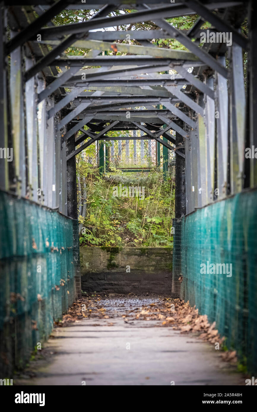 Cromwell Bottom Nature Reserve, Elland, UK Stock Photo - Alamy