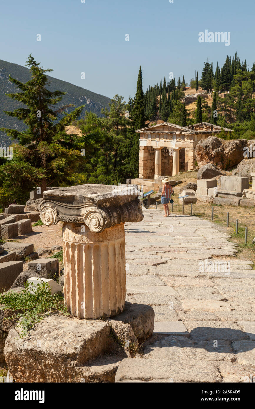 Famous ancient greek treasury hi-res stock photography and images - Alamy