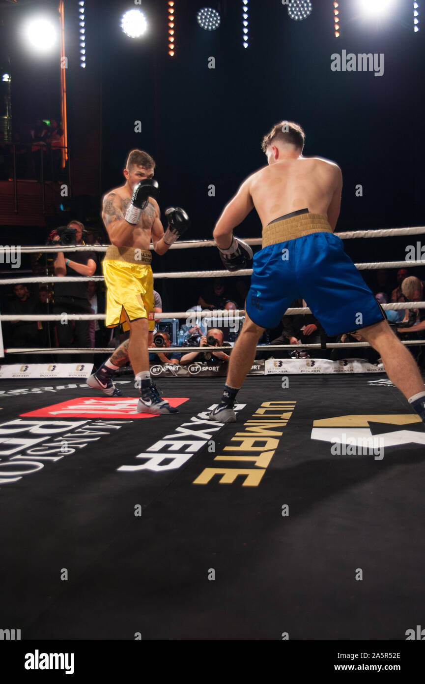 Ultimate Boxxer V, boxers fight for the title of Ultimate Boxxer V, at ...