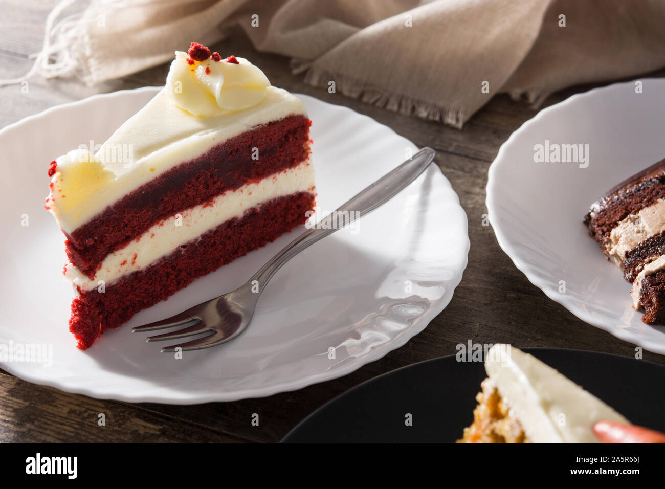 Red Velvet Cake Slice High Resolution Stock Photography and Images - Alamy