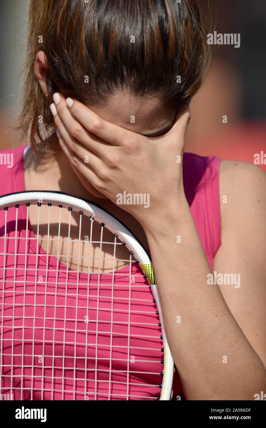 Depressed athlete hi-res stock photography and images - Alamy