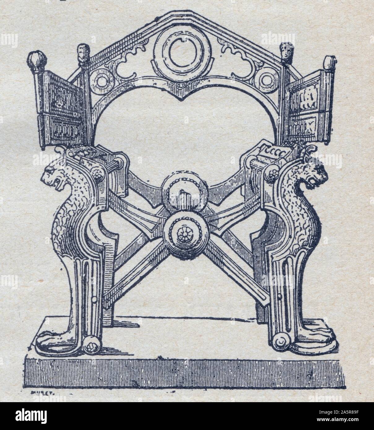 Trone de dagobert hi-res stock photography and images - Alamy