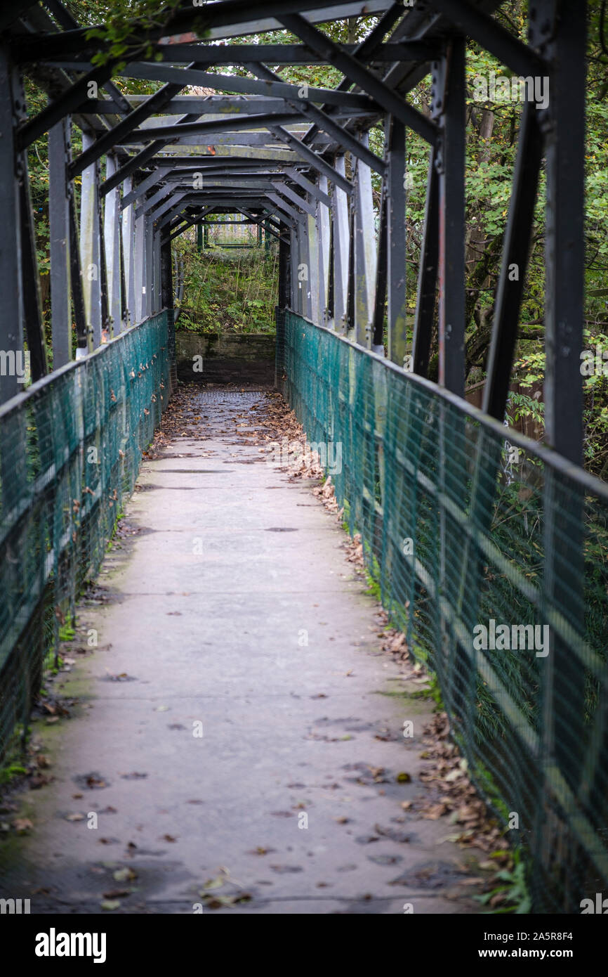 Cromwell Bottom Nature Reserve, Elland, UK Stock Photo - Alamy