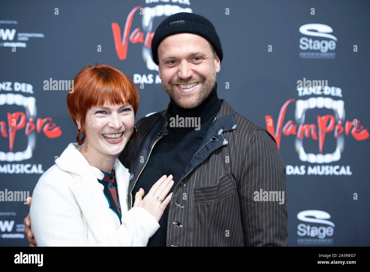 Moritz A. SACHS, actor, with Sabine LINDLAR, red carpet, Red Carpet ...