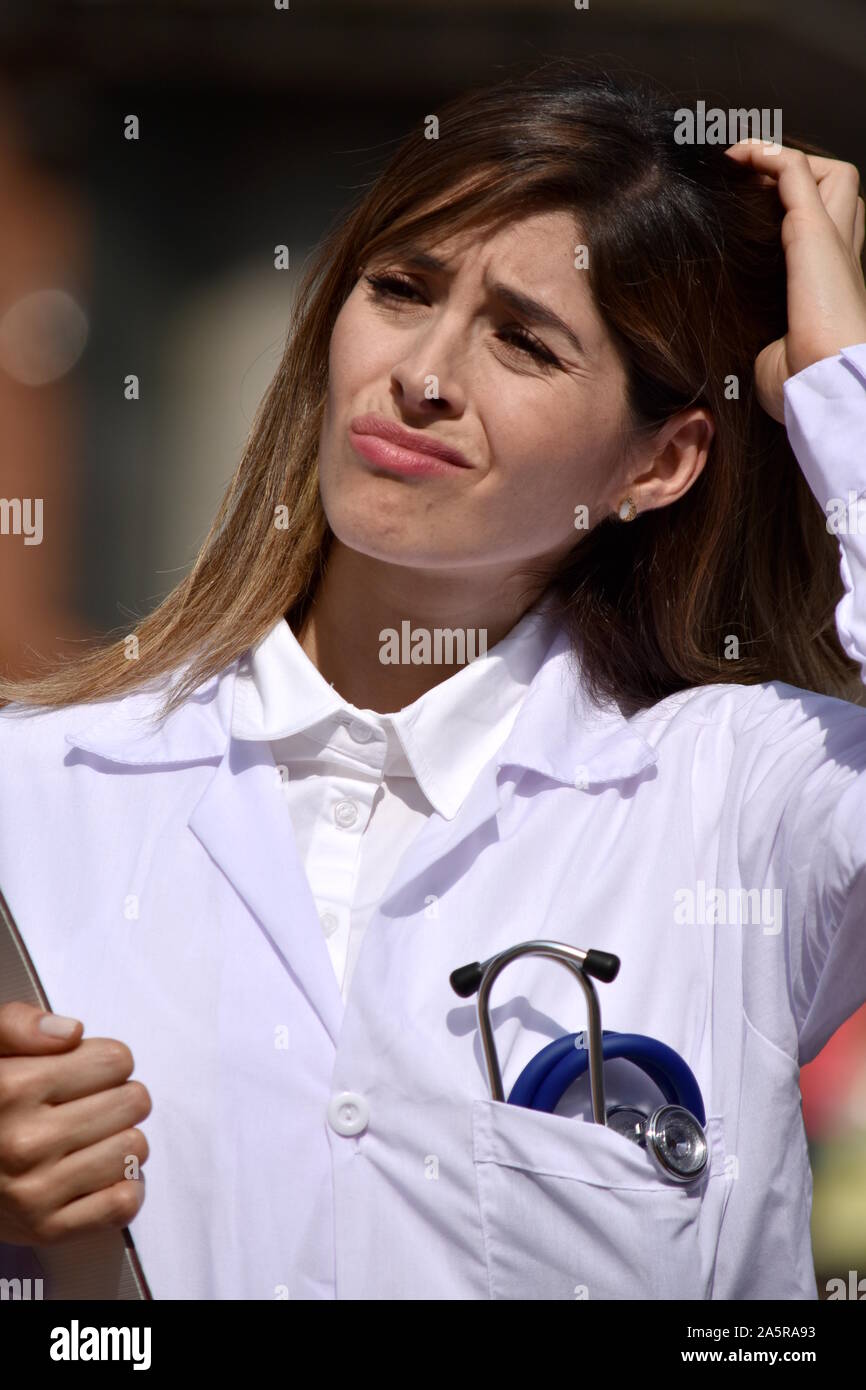 Confused doctor hi-res stock photography and images - Alamy