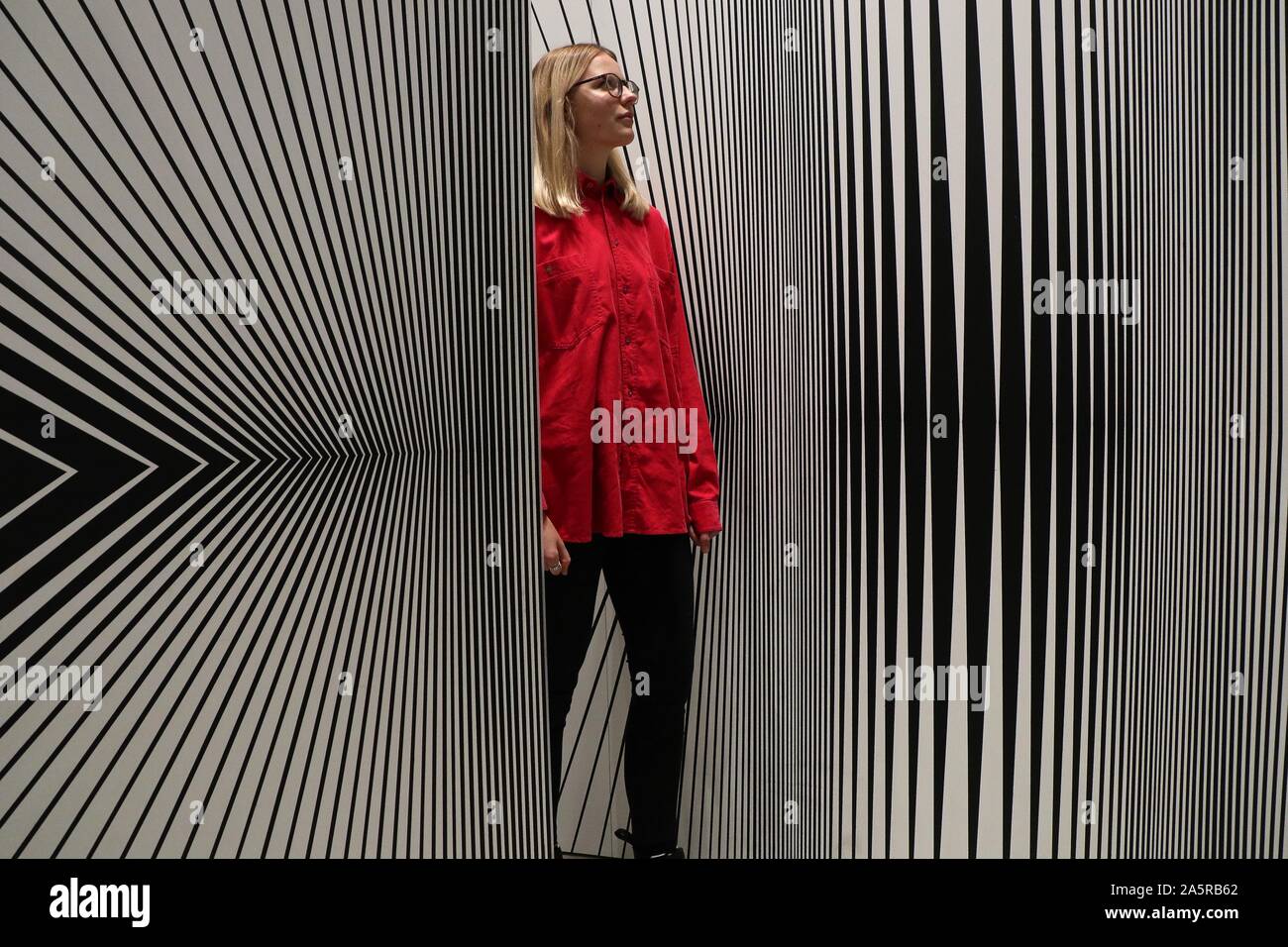 Bridget riley blaze 1 hi-res stock photography and images - Alamy