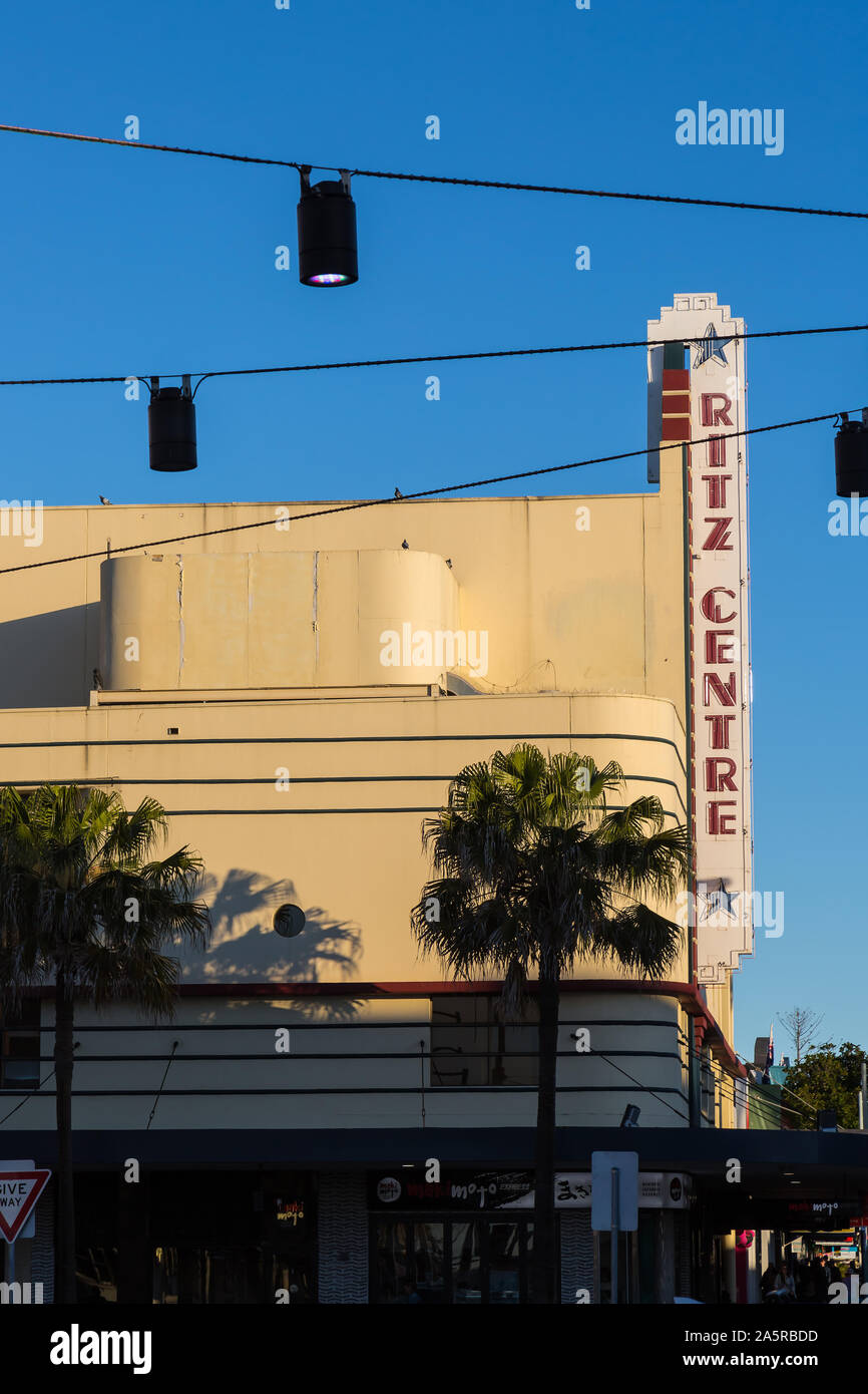 The Ritz Cinema, Port Macquarie, NSW. A great example of an Art Deco ...