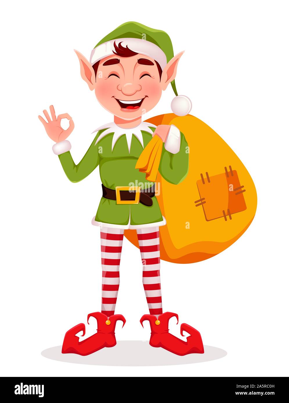 Funny Elf Cartoon