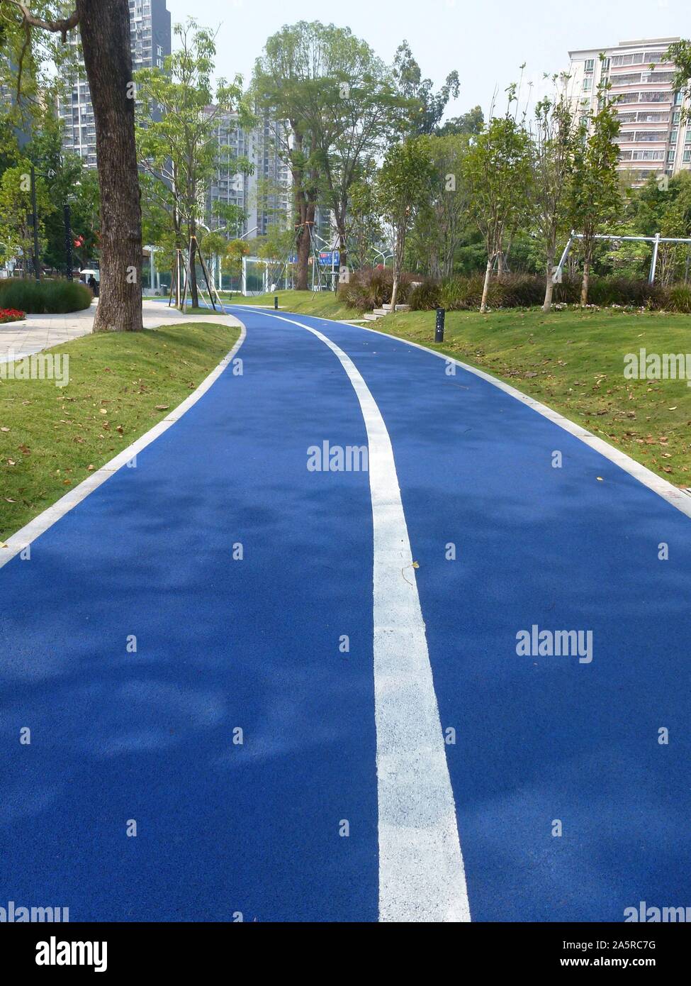 The road to fitness and running is in the park for the public to ...