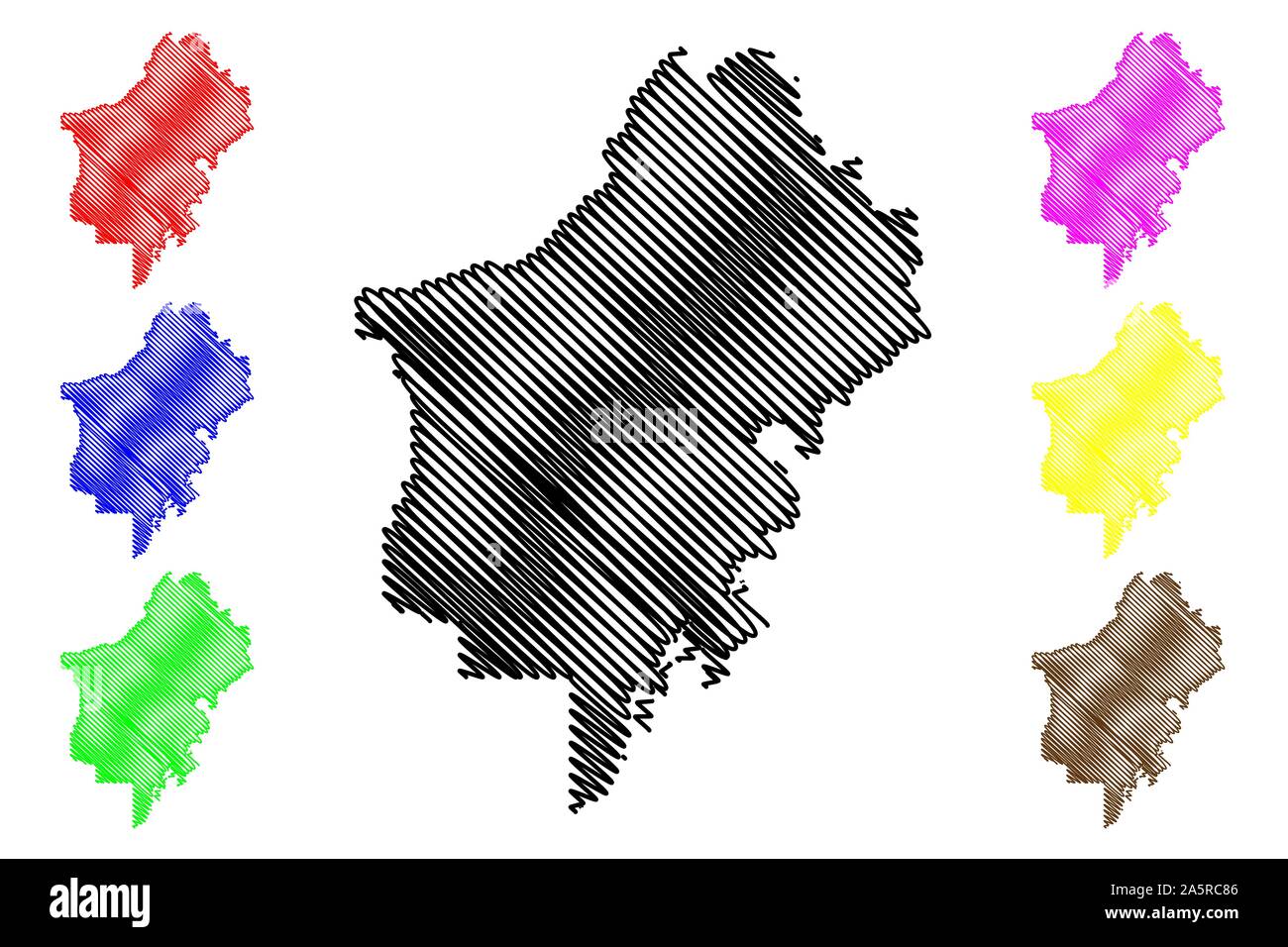 Ashville alabama map Cut Out Stock Images & Pictures - Alamy