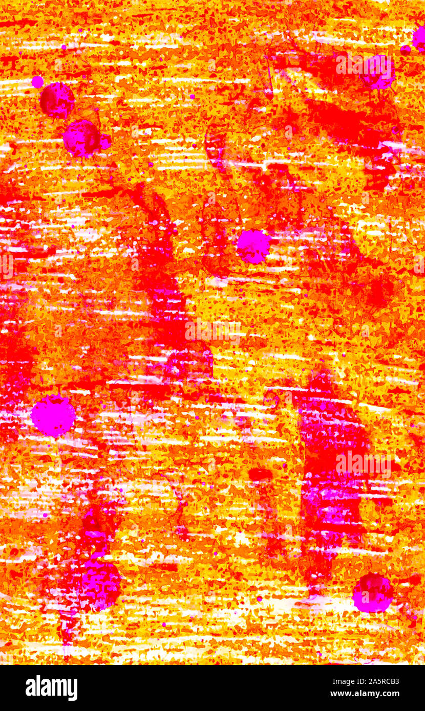 Watercolor drawing colorful texture. Cute background for print and web ...