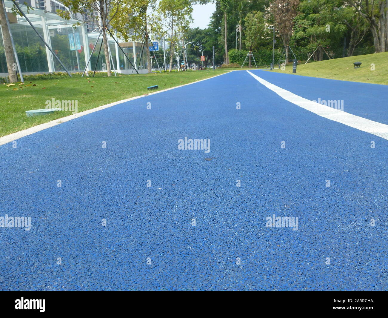 The road to fitness and running is in the park for the public to ...