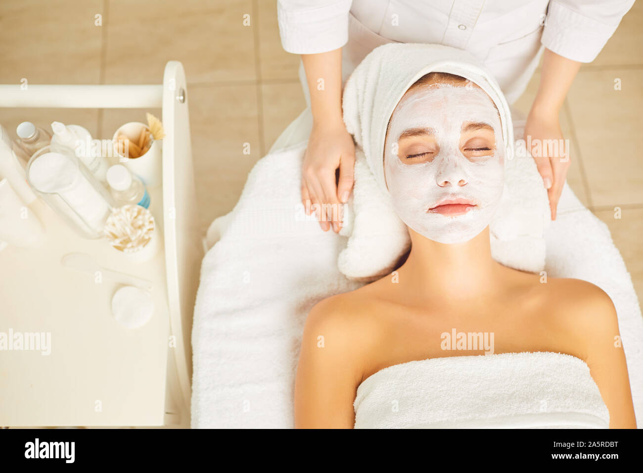 Face mask spa hi-res stock photography and images - Alamy