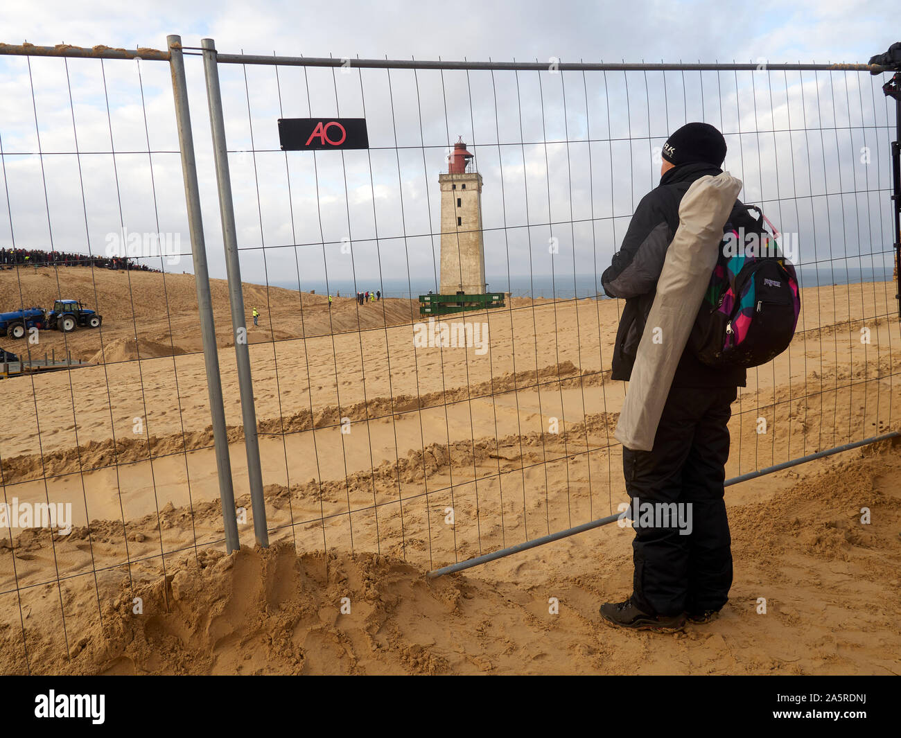 Rubjerg Knude Lighthouse, Lønstrup, Denmark, 22nd Oct 2019: Due to ...