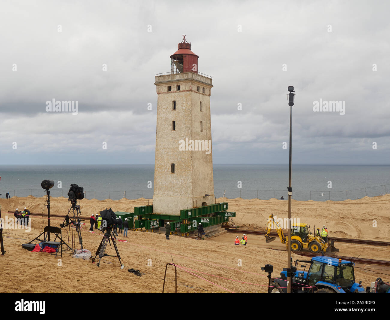Rubjerg Knude Lighthouse, Lønstrup, Denmark, 22nd Oct 2019: Due to ...