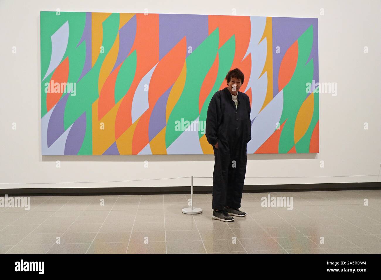 Bridget riley blaze 1 hi-res stock photography and images - Alamy