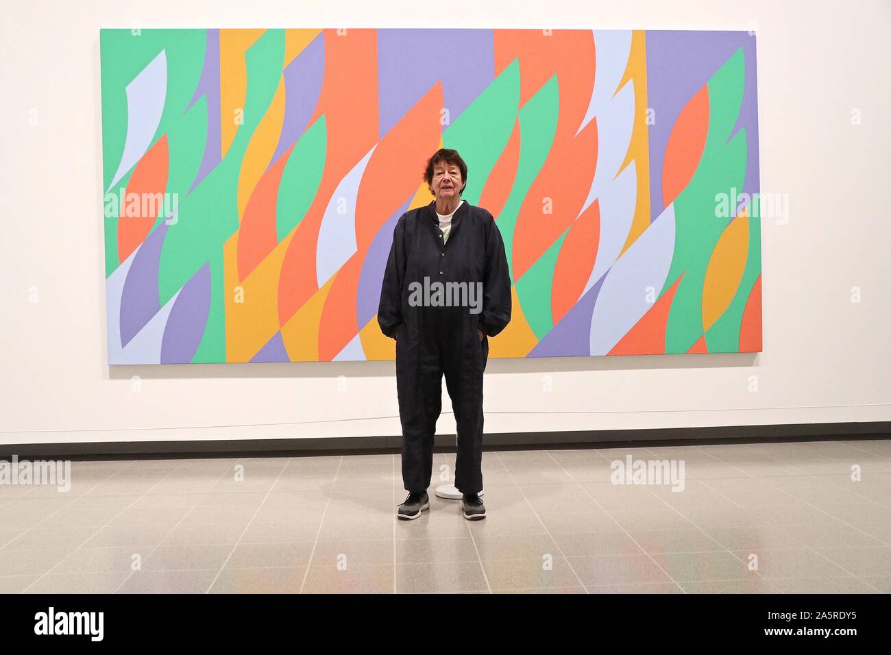 Bridget riley painting hi-res stock photography and images - Alamy