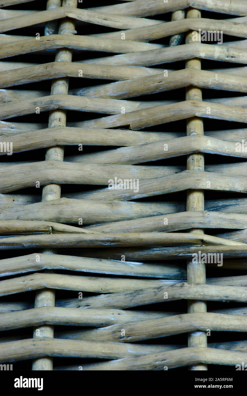 woven wicker pattern, rattan, close up Stock Photo - Alamy