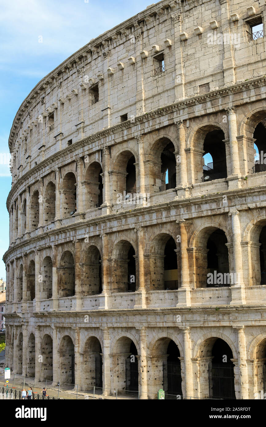 Close up Colosseum in Rome, Italy Stock Photo - Alamy