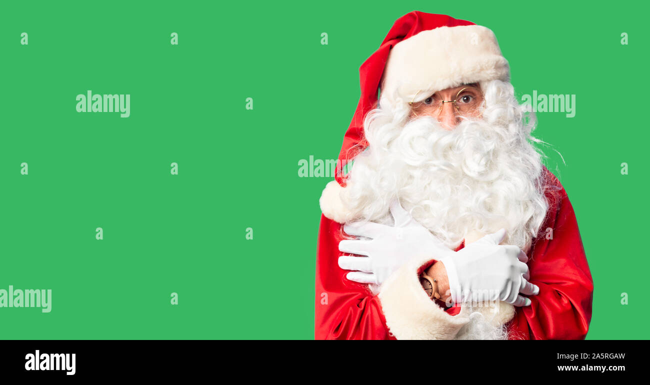 Santa claus shaking hands hi-res stock photography and images - Alamy