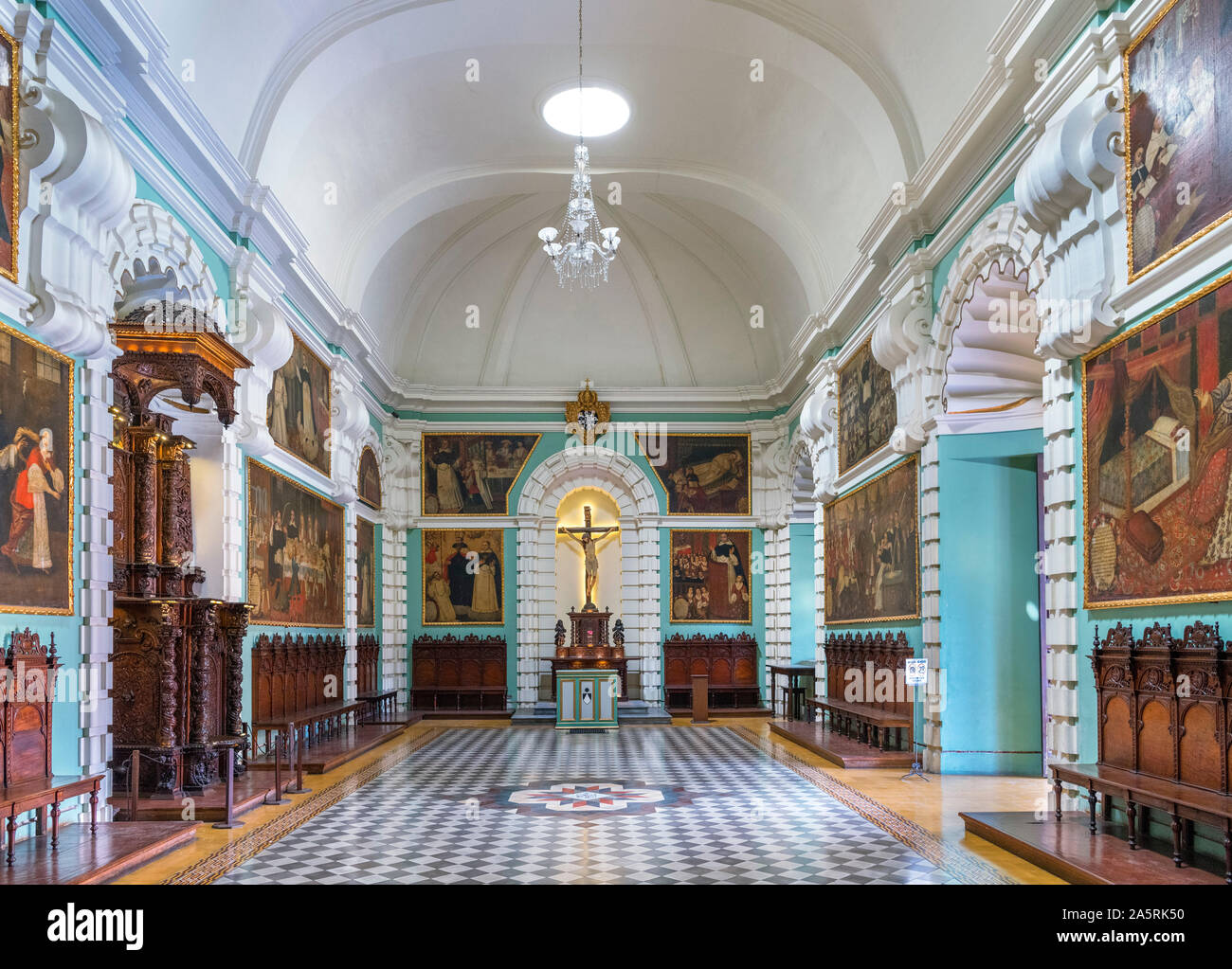 Chapter Room (Sala Capitular) in the Convent and Basilica of Santo ...