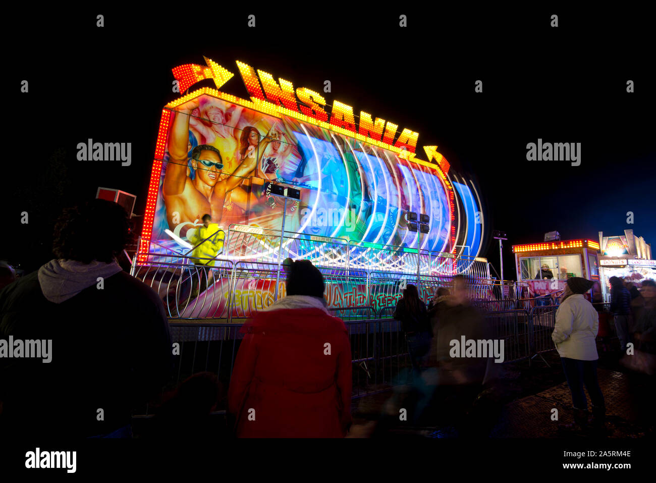 The Fun Fair at Heaton Park for bonfire night 2017 5th November 2017 ...