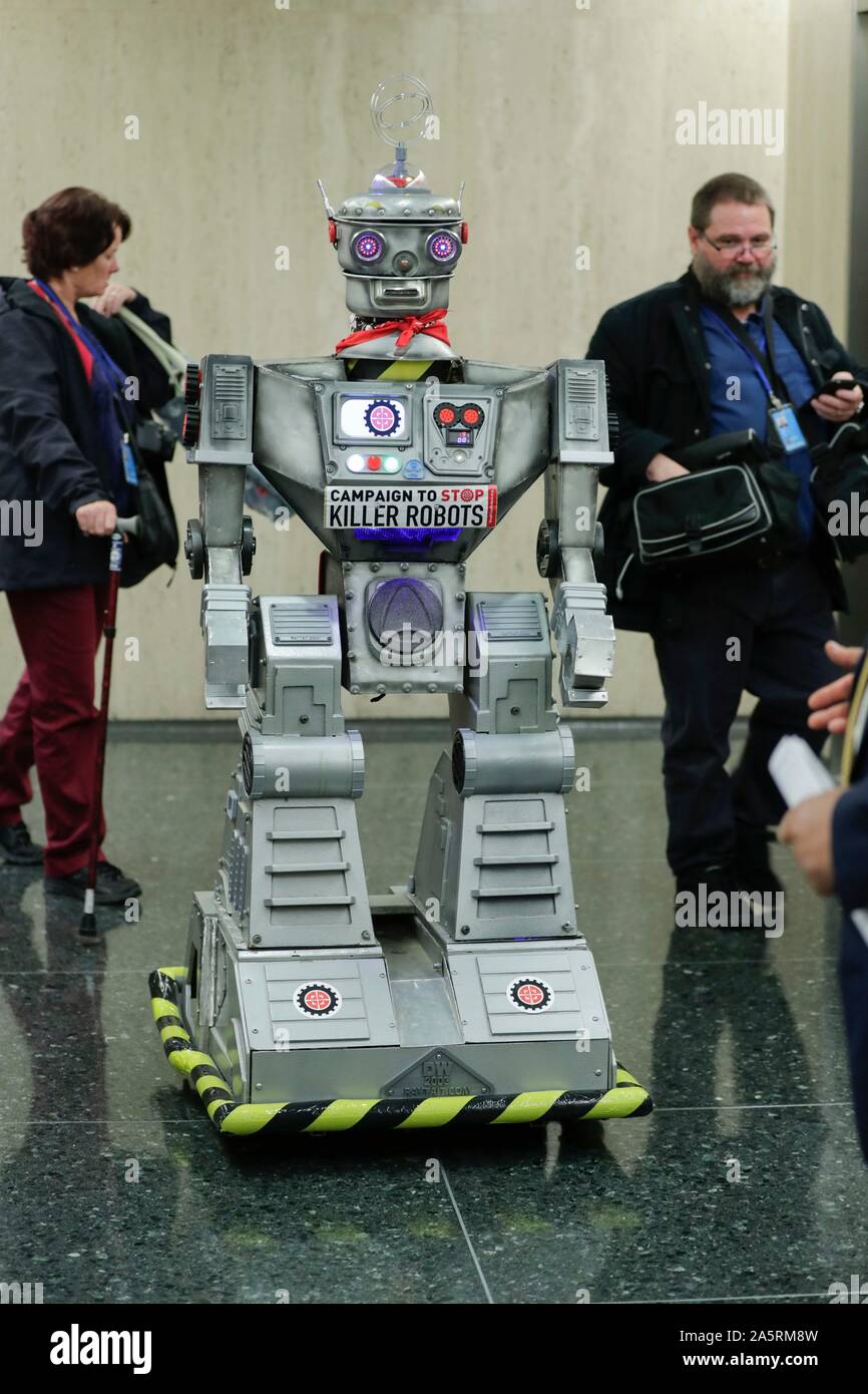 United Nations, New York, USA, October 21, 2019 - Civil Society are ...