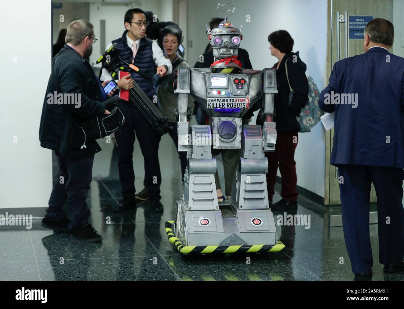 United Nations, New York, USA, October 21, 2019 - Civil Society are ...