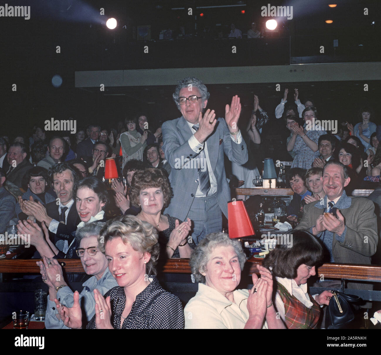 Dukes and Lee audience at Wakefield Thatre Club, Wakefield, West ...