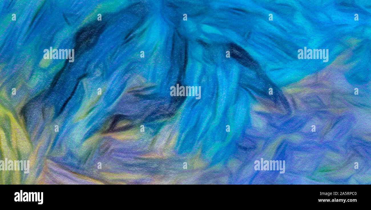 Abstract texture background. Digital painting in Vincent Van Gogh style ...