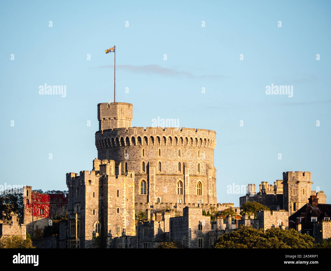 The Keep, Round Tower at Windsor Royal Castle, Windsor, Berkshire ...