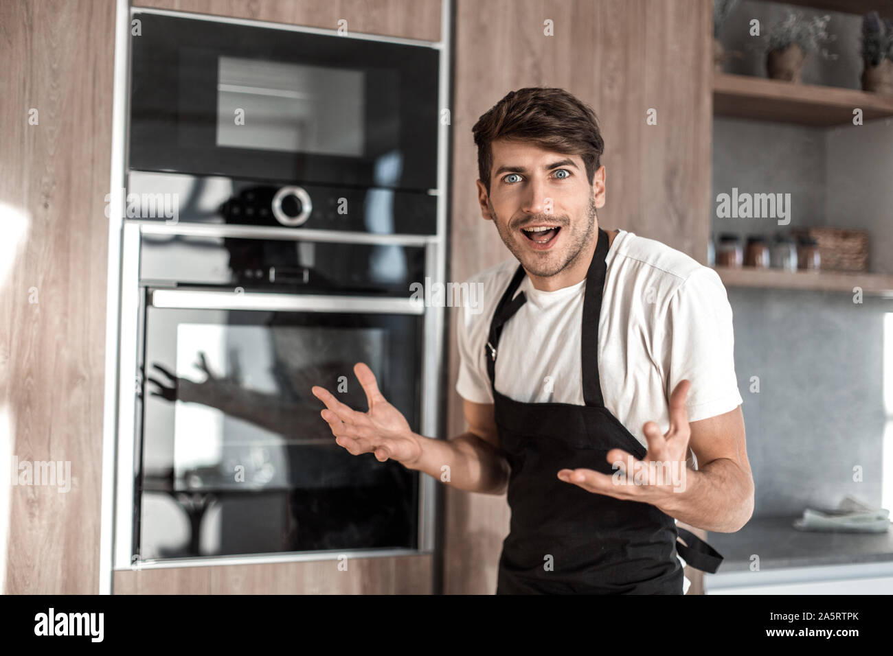 Kitchen malfunction hi-res stock photography and images - Alamy