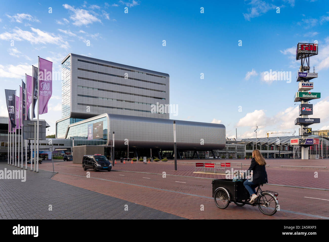 General views of the RAI conference centre in Amsterdam in The ...
